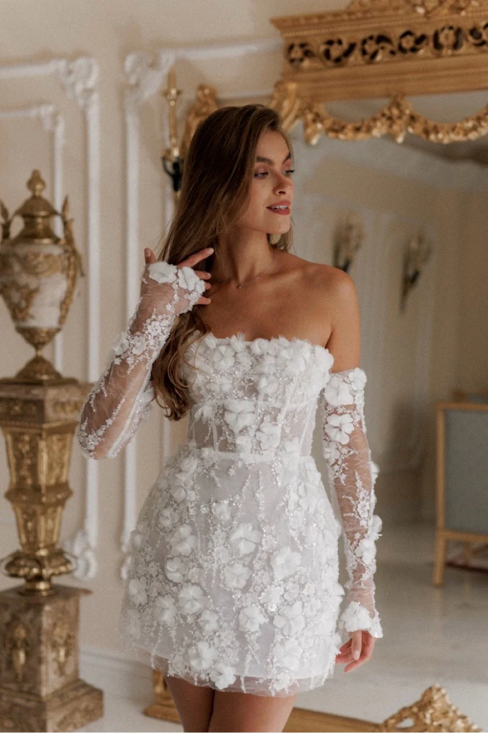 Rent Rosie Etienne White Dress UK 8 | By Rotation UK